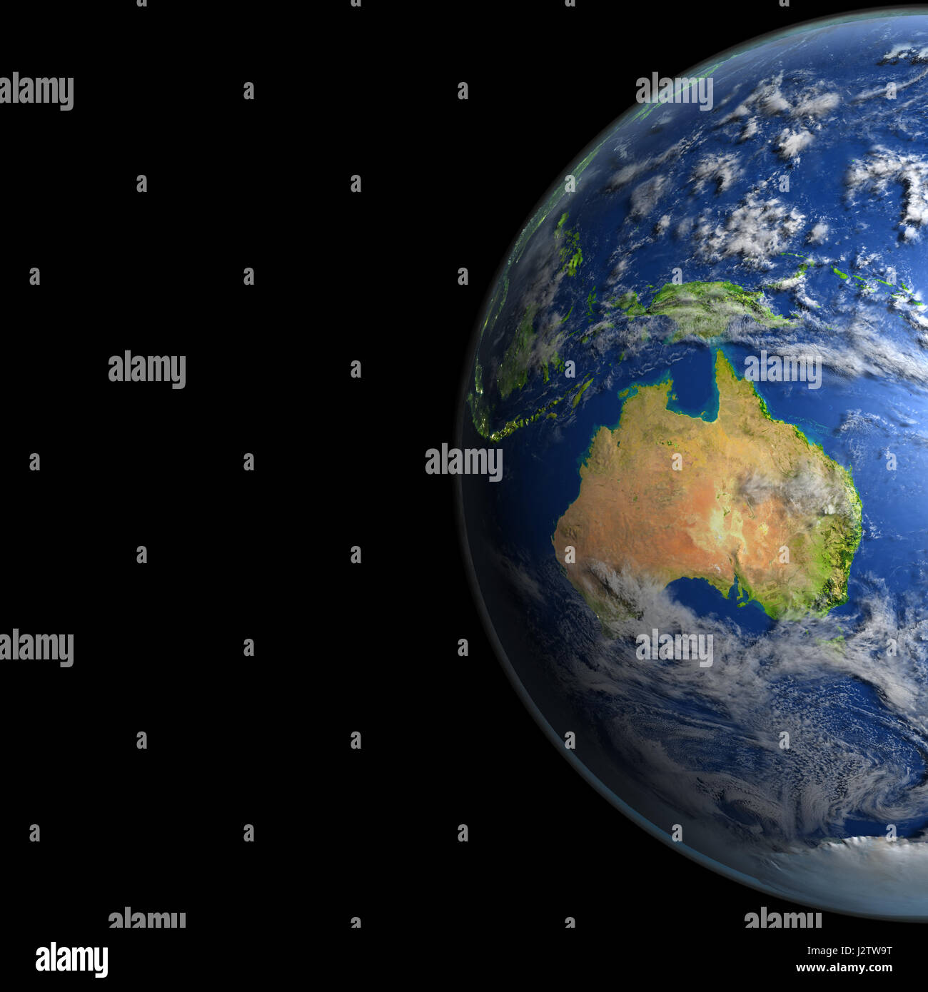 Australia Australasia Globe Map High Resolution Stock Photography and ...