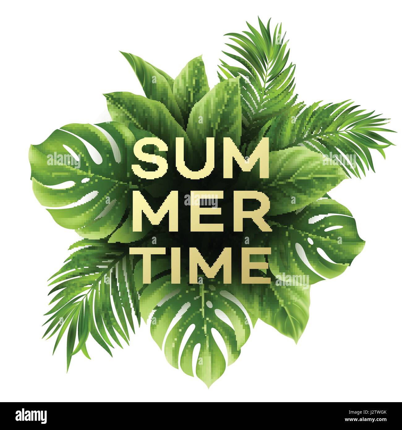 Palm poster Cut Out Stock Images & Pictures - Alamy