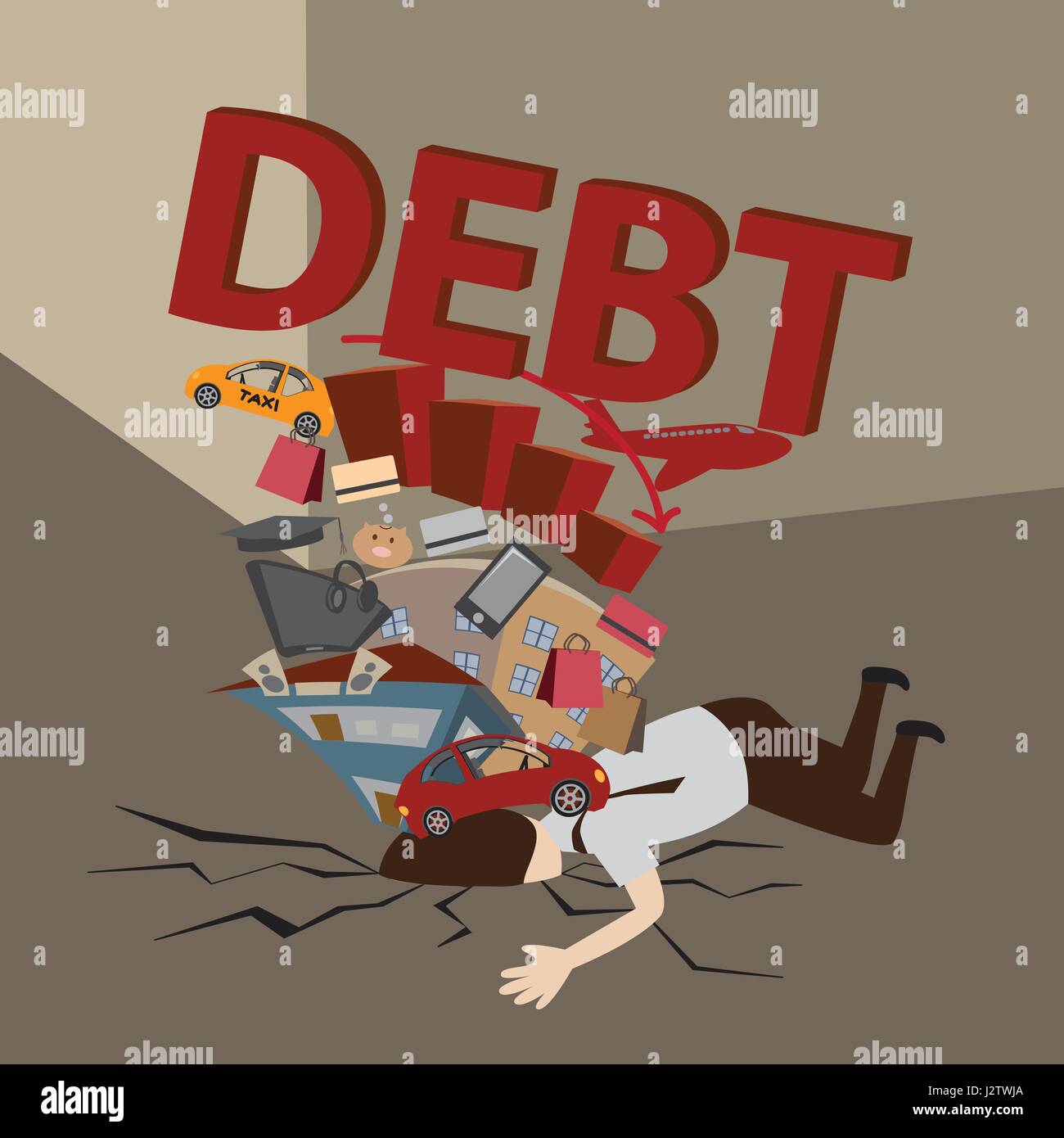 Concept cartoon vector hi-res stock photography and images - Alamy