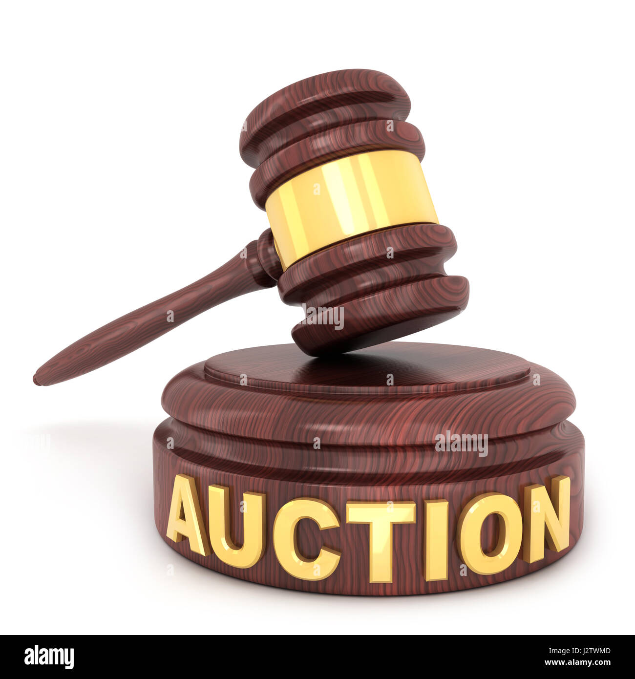 Auction hammer icon in hi-res stock photography and images - Alamy