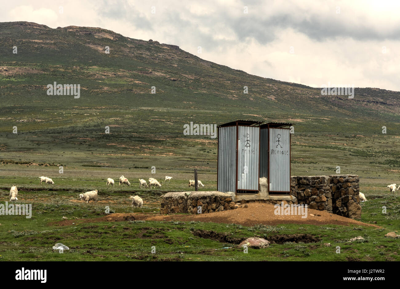 Sani Pass Lesotho Stock Photo - Alamy