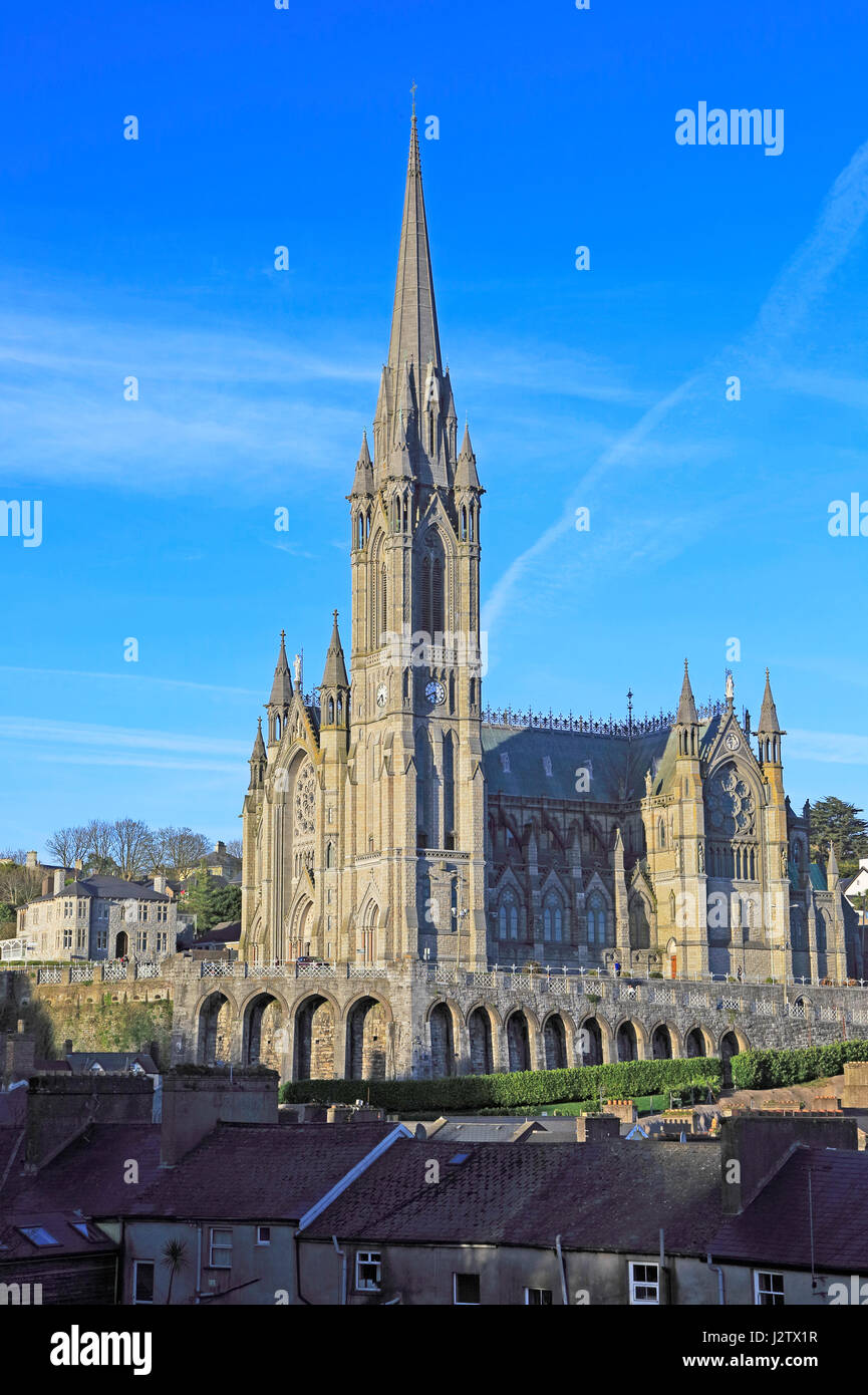 Saint Colman cathedral church, Cobh, County Cork, Ireland, Irish ...