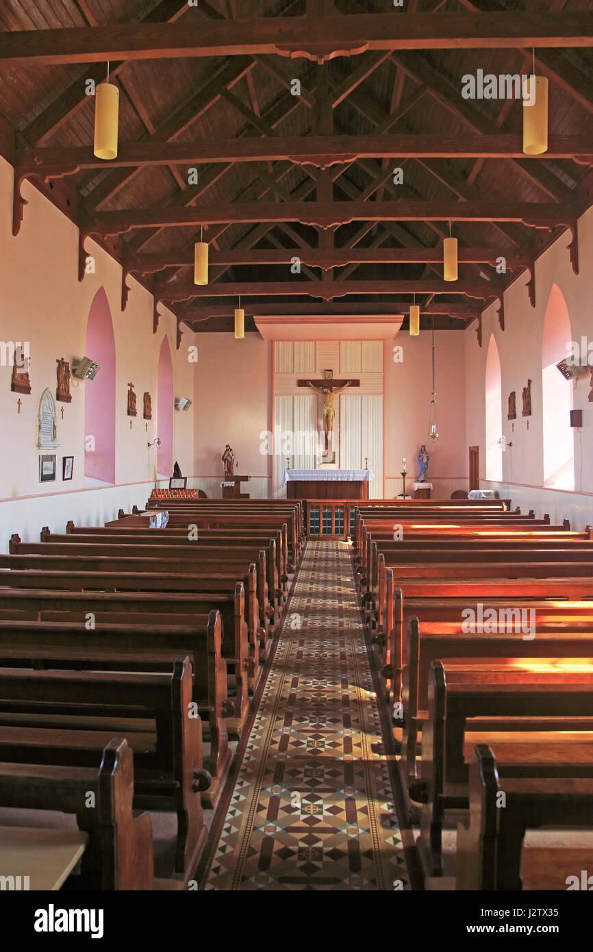 Interior of Catholic parish church Cape Clear Ireland, Cork, Ireland ...