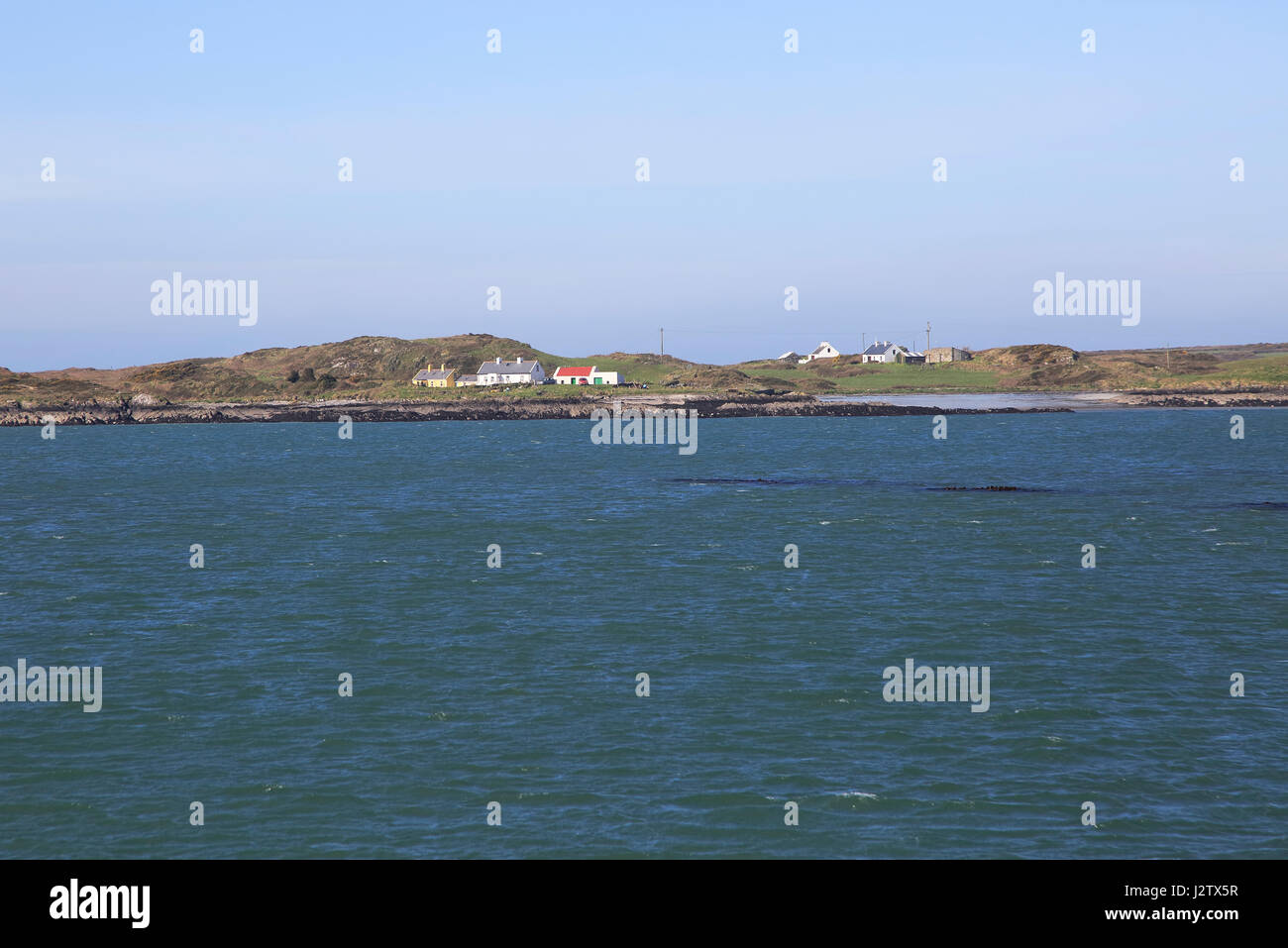 House on Hare Island, Roaringwater Bay, County Cork, Ireland, Irish ...