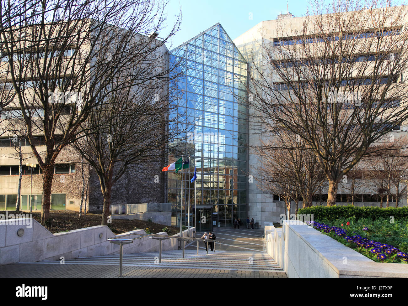 Modern architecture of Dublin City Council Civic Offices building ...