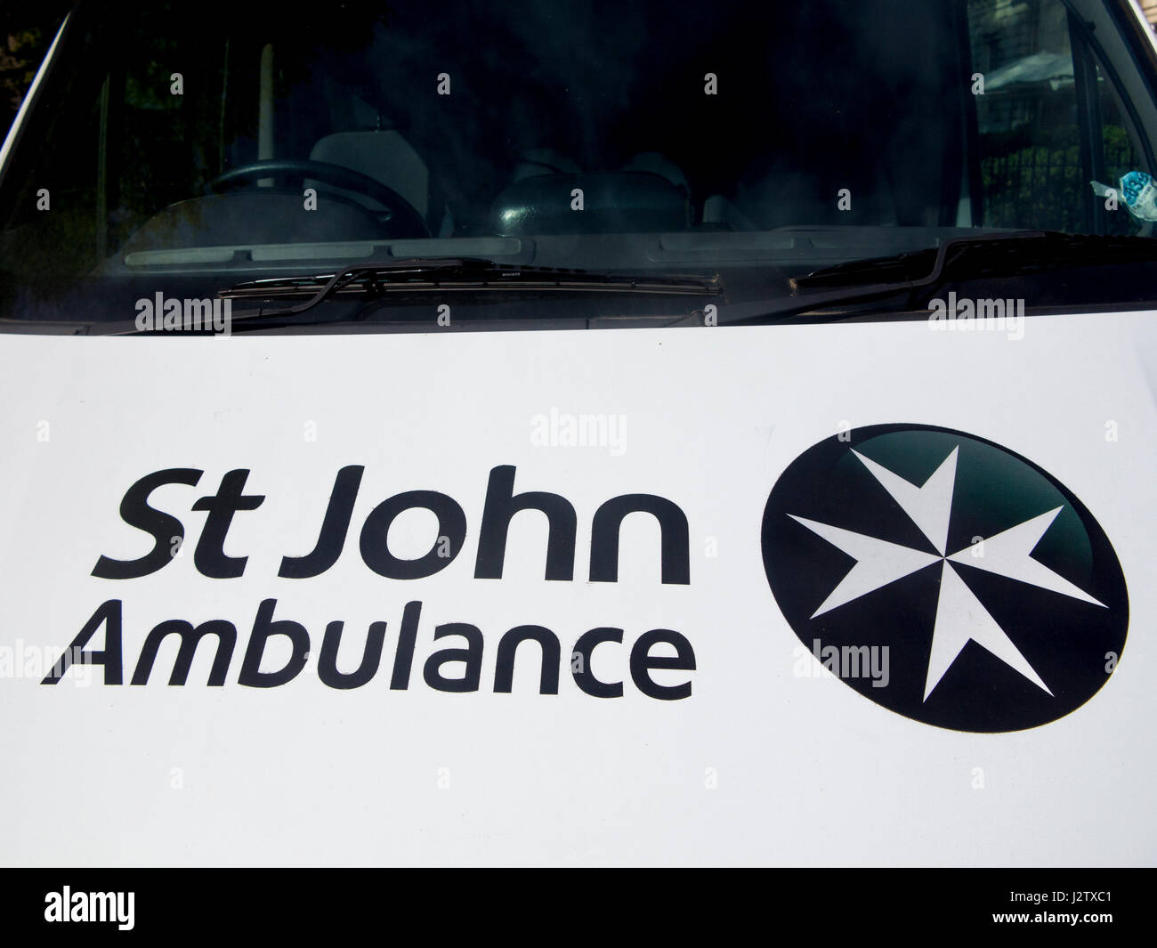 St johns ambulance logo hi-res stock photography and images - Alamy