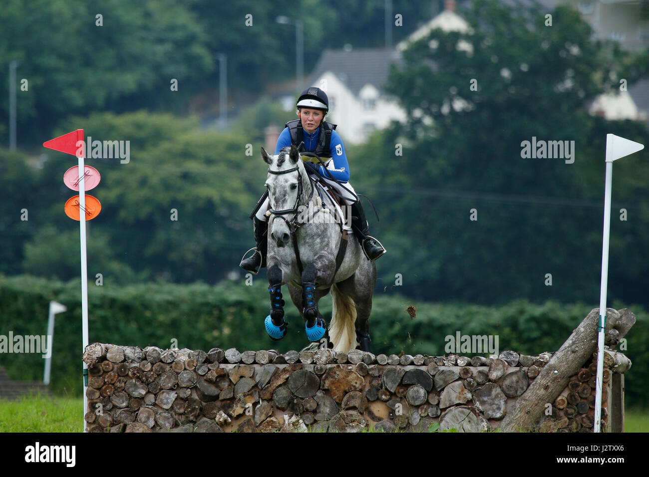 Horseman leaping hi-res stock photography and images - Alamy