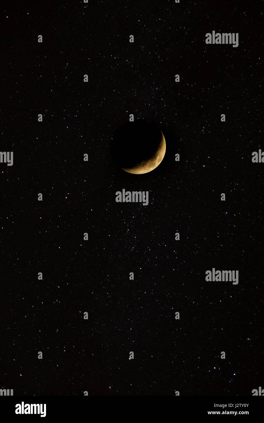 Crescent moon color hi-res stock photography and images - Alamy