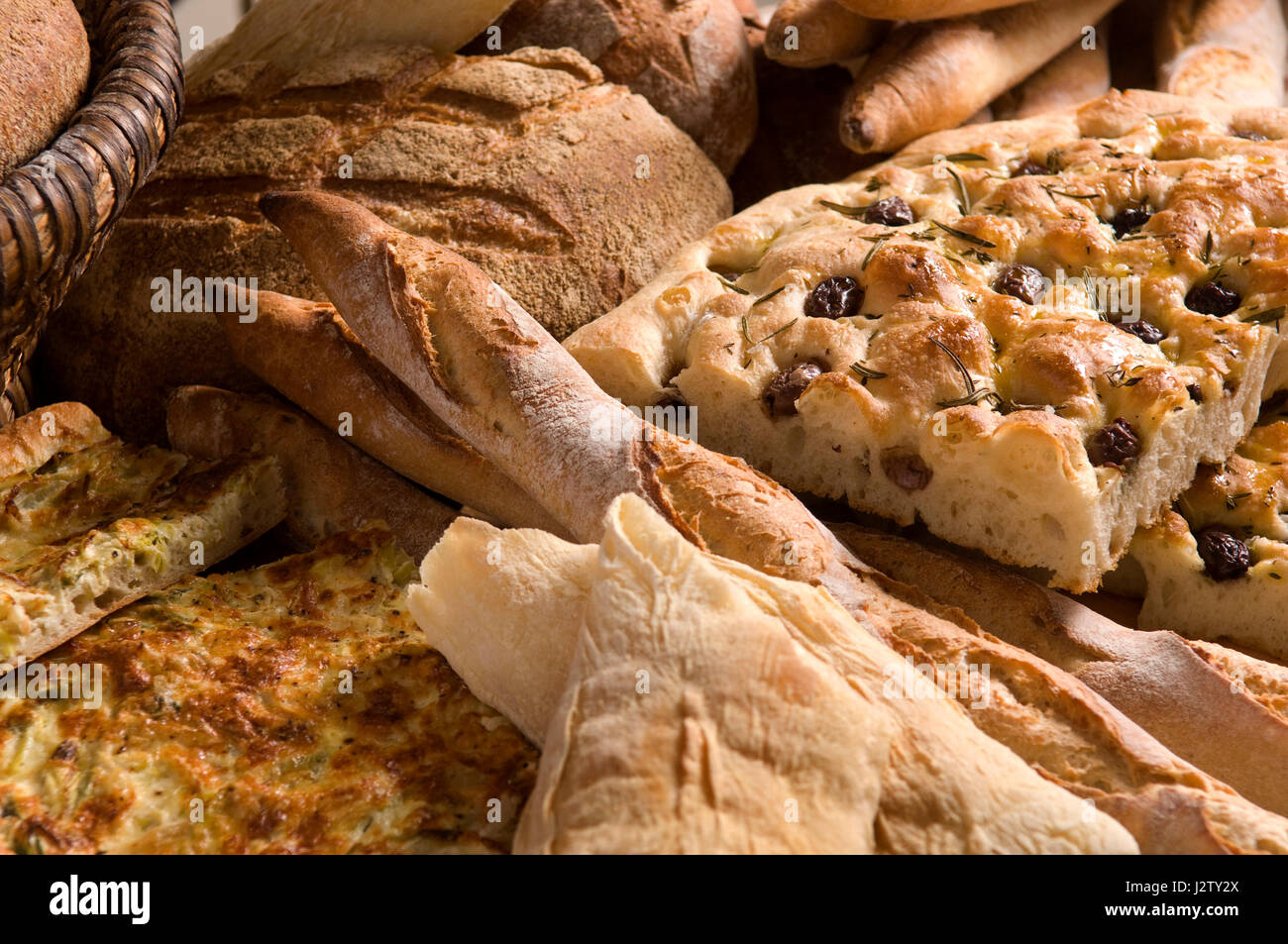 Baker and chef Richard Bertinet at his cookery school in Bath with a ...