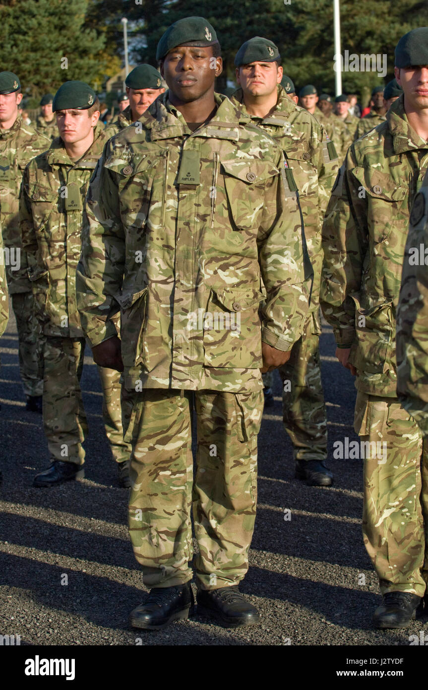 Rifleman Paul Apowida, former African 'Spirit Child' who was helped by ...
