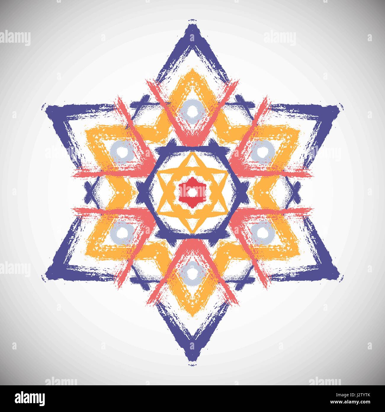 Hexagram shape Stock Vector Images - Alamy