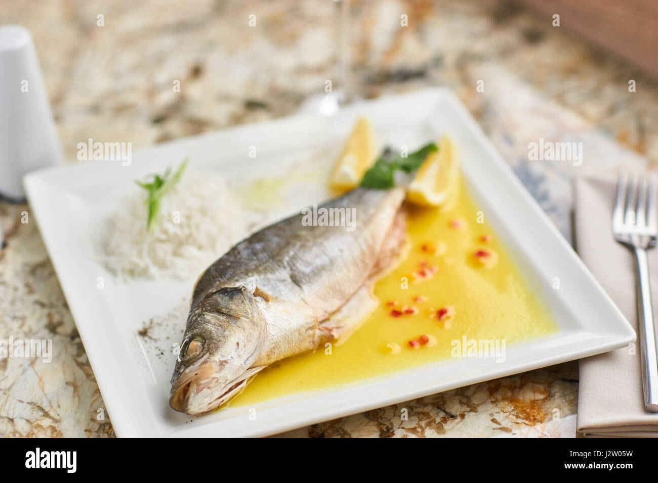 Wolffish eating hi-res stock photography and images - Alamy