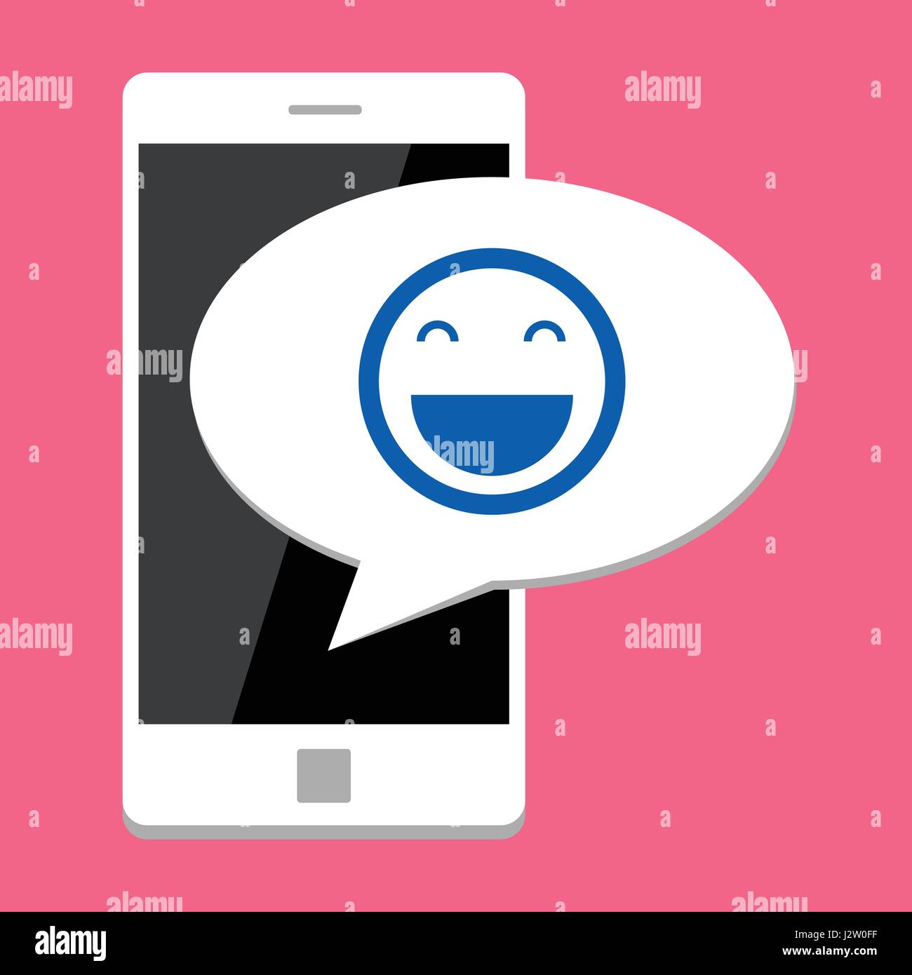 Taking messages Stock Vector Images - Alamy