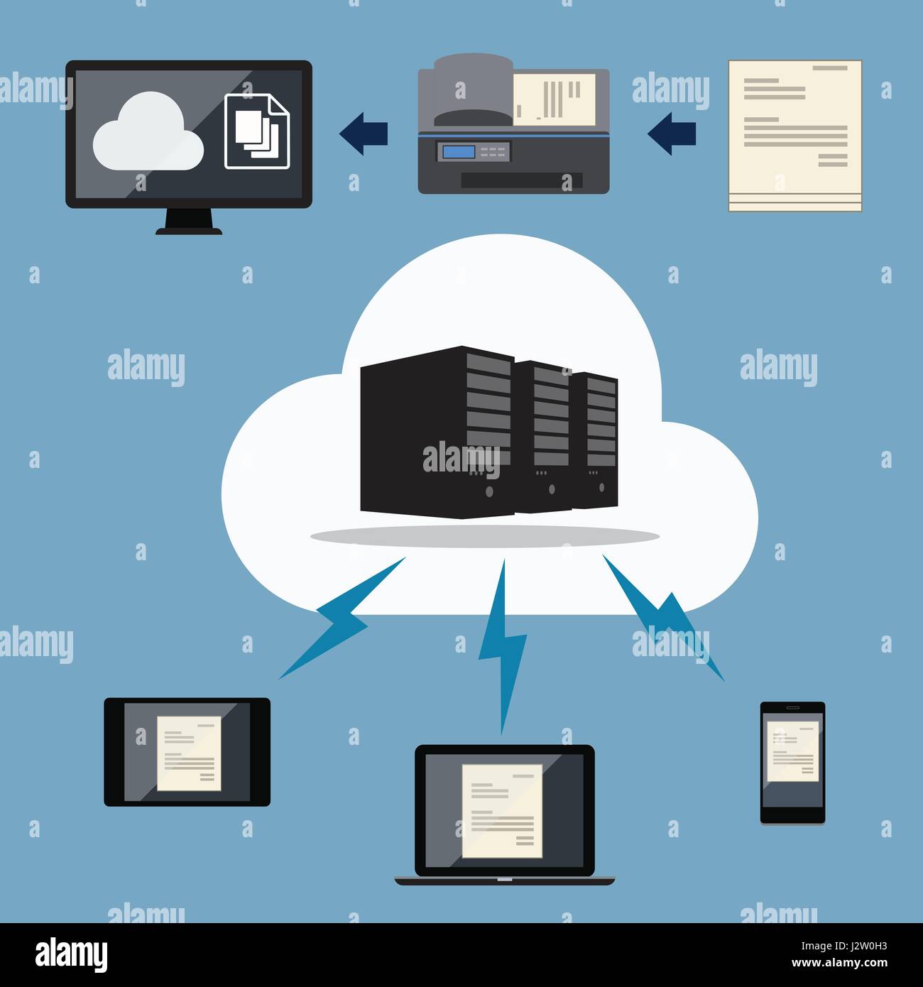 Data security document icon Stock Vector Images - Alamy