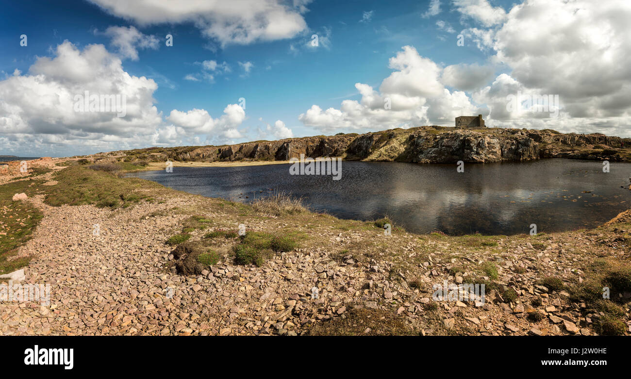 Blue lagoon old quarry hi-res stock photography and images - Alamy