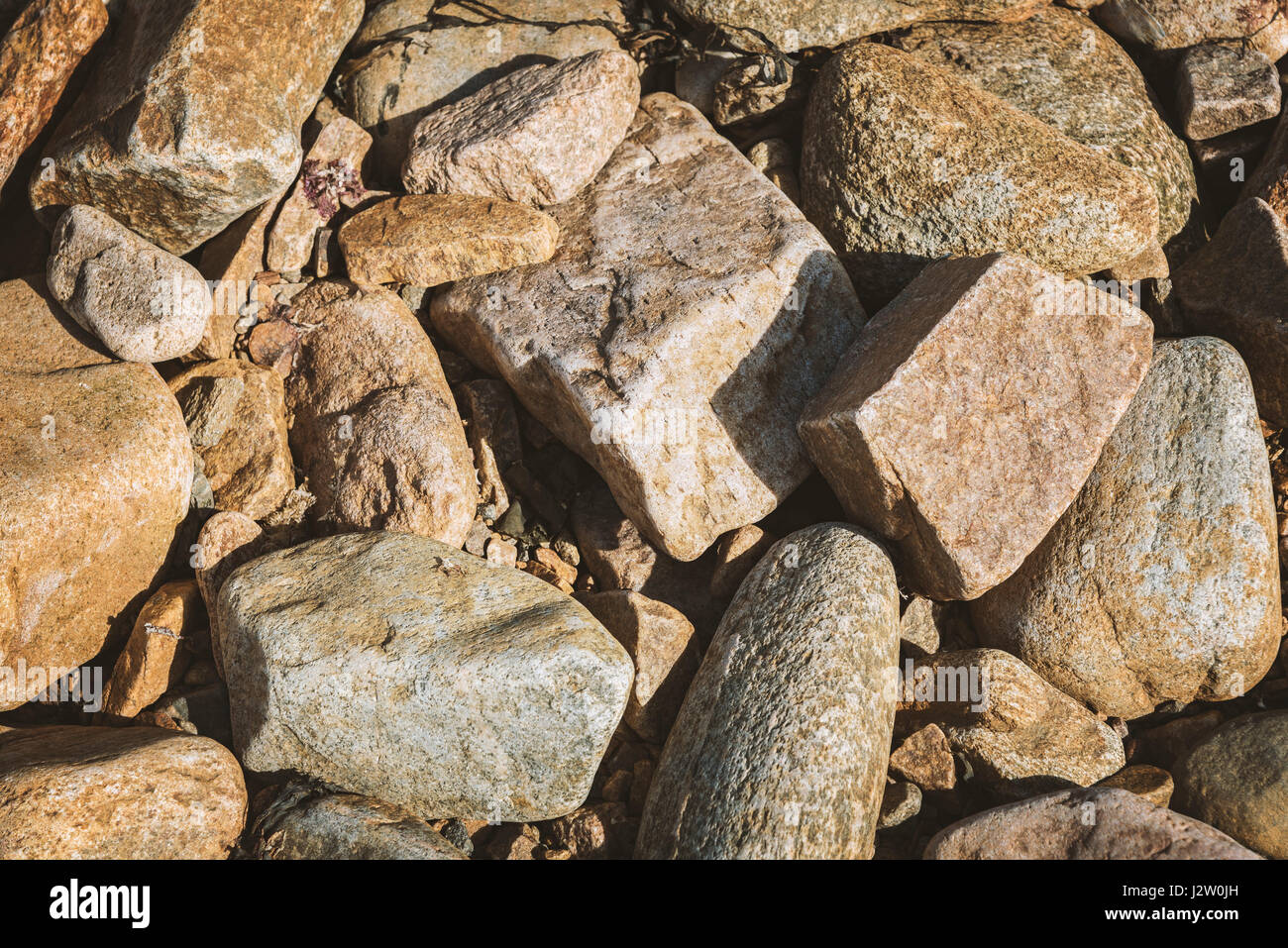 Image of natural seaside stone Stock Photo - Alamy