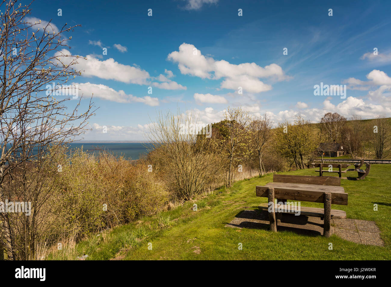 Highway rest stop picnic table hi-res stock photography and images - Alamy