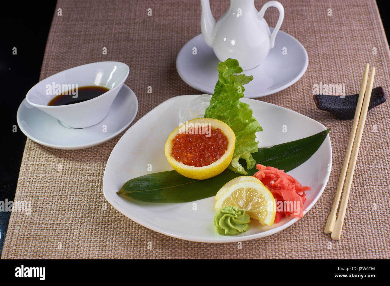 Seared salmon sashimi hi-res stock photography and images - Alamy