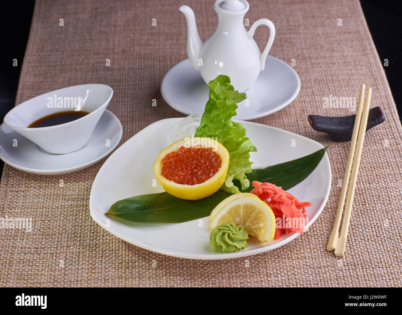 Seared salmon sashimi hi-res stock photography and images - Alamy