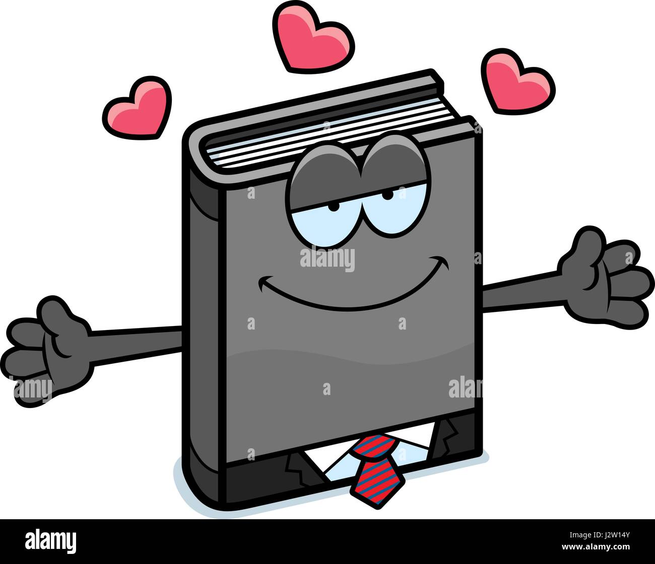 Book hugging Stock Vector Images - Alamy