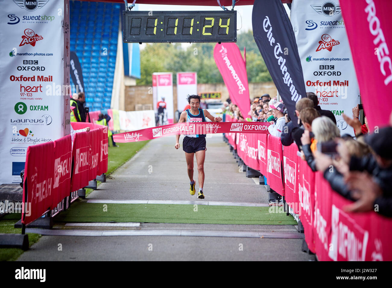 Half Marathon Finish Line