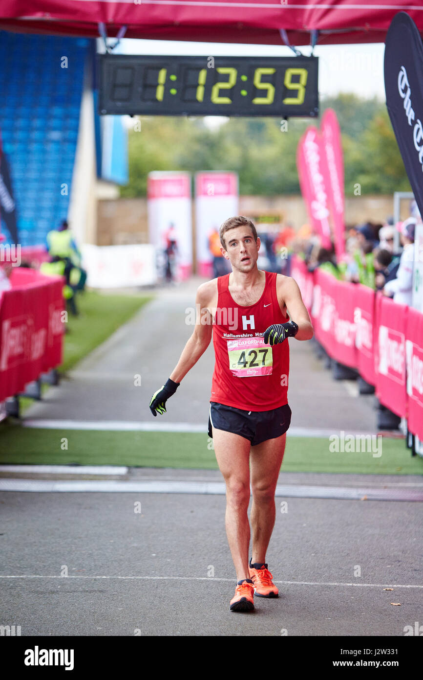Half Marathon Finish Line High Resolution Stock Photography and Images ...