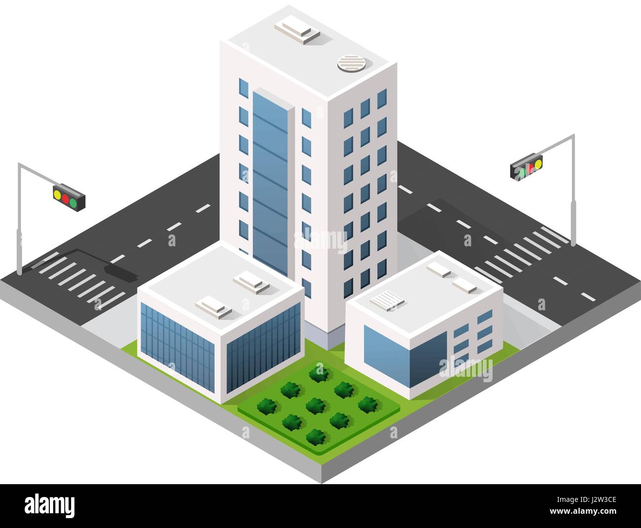 Busy road Stock Vector Images - Alamy