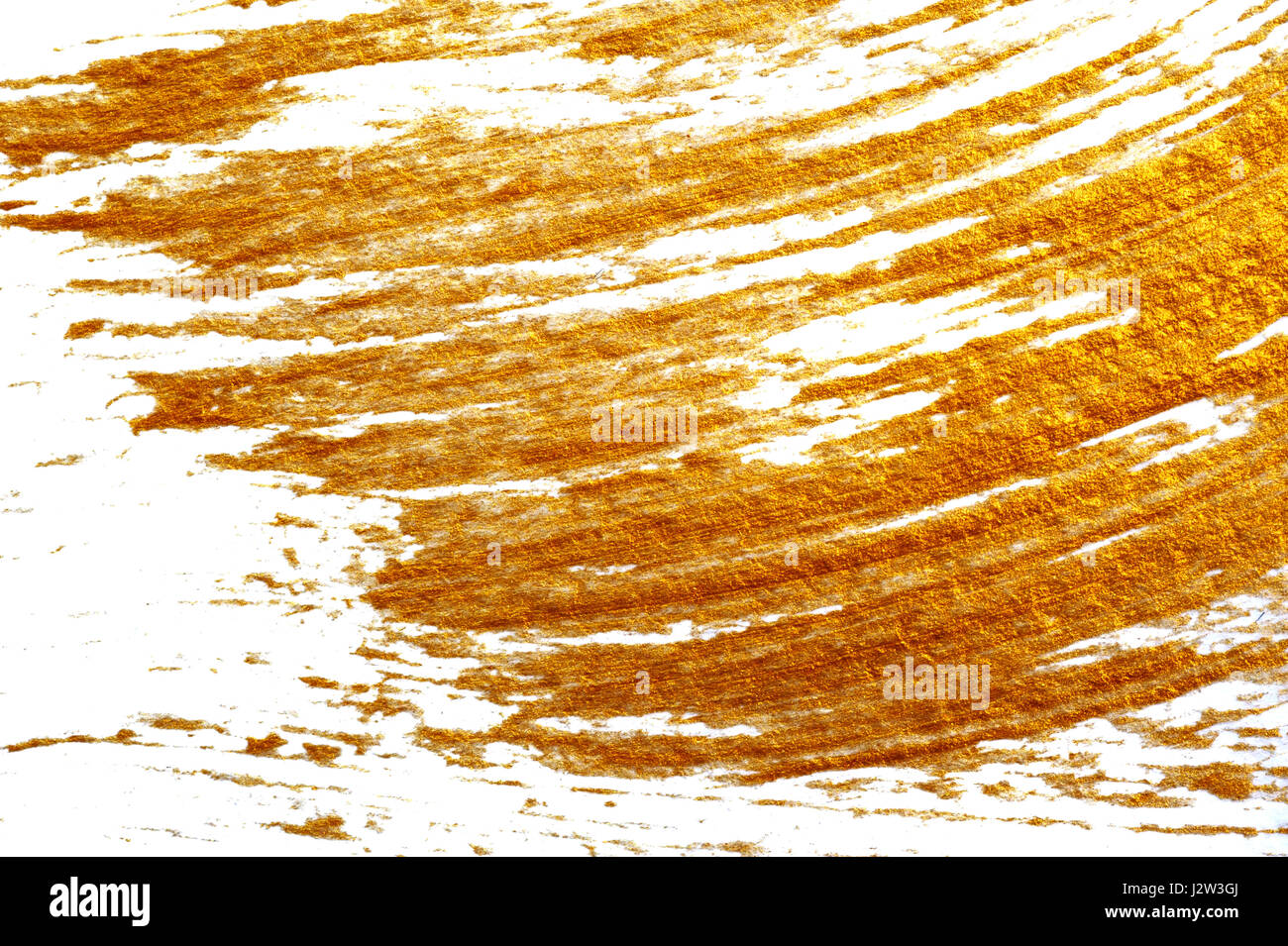 Close up Abstract gold background with acrylic paint brush Stock Photo ...