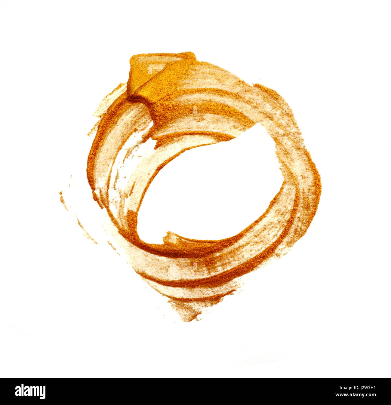 Round brush stroke hi-res stock photography and images - Alamy