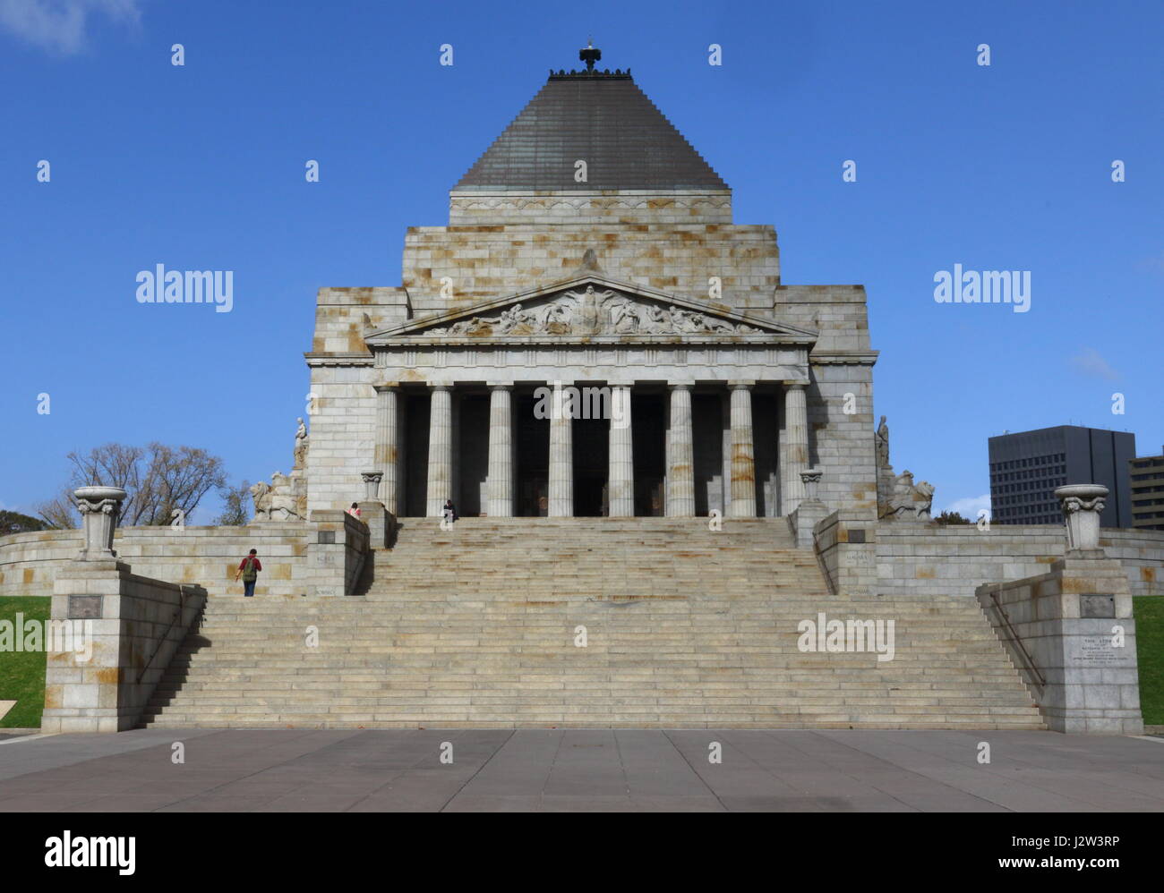 The Shrine of Remembrance in Melbourne, Victoria, Australia on May 11th ...