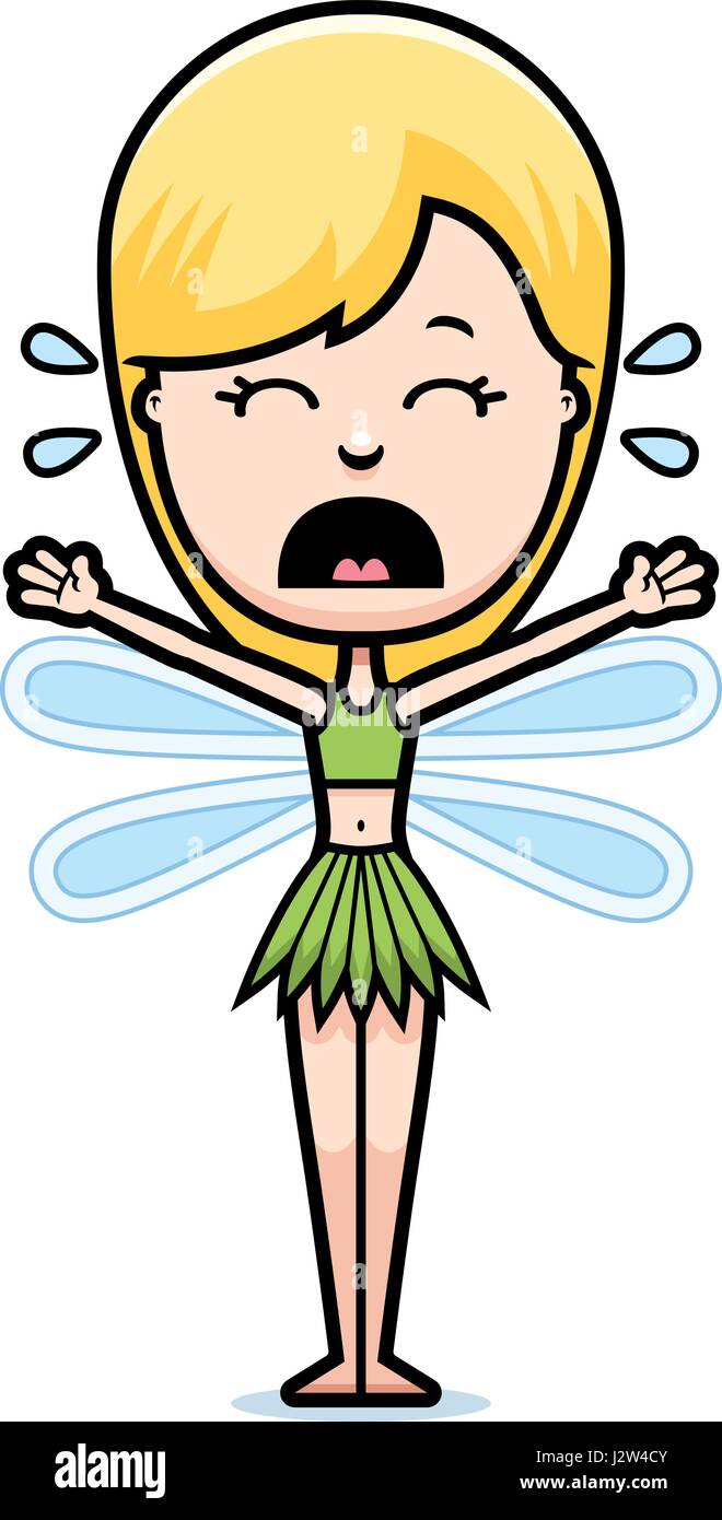 Cartoon illustration teen fairy girl hi-res stock photography and ...