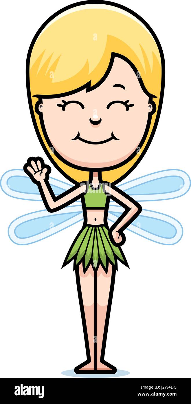 Cartoon illustration teen fairy girl hi-res stock photography and ...
