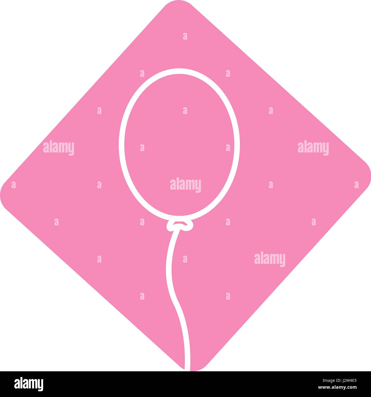 label balloon party to happy birthday decoration Stock Vector Image ...