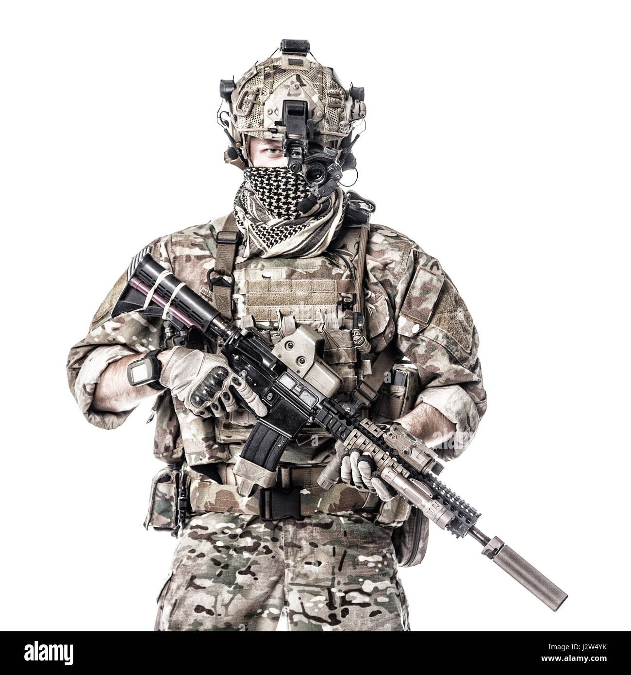 Army Ranger in field Uniforms Stock Photo - Alamy