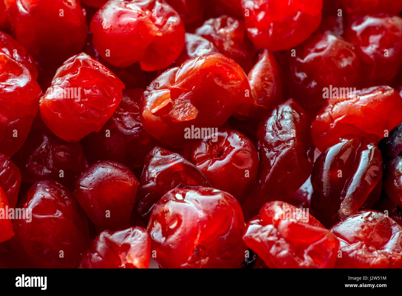 Dried cherries closeup Stock Photo - Alamy