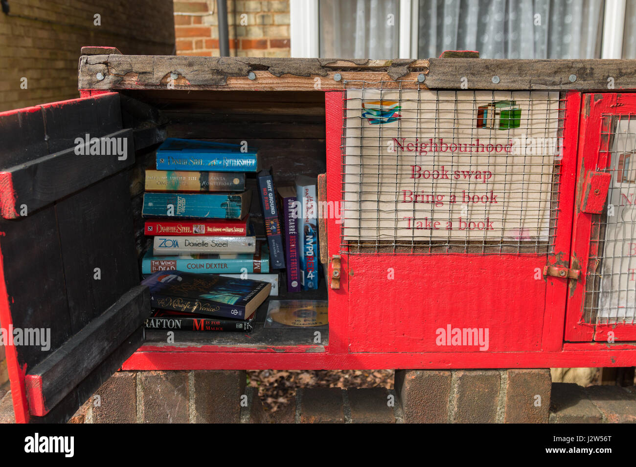 Neighbourhood Book Swap, community free library, Sturton Street ...
