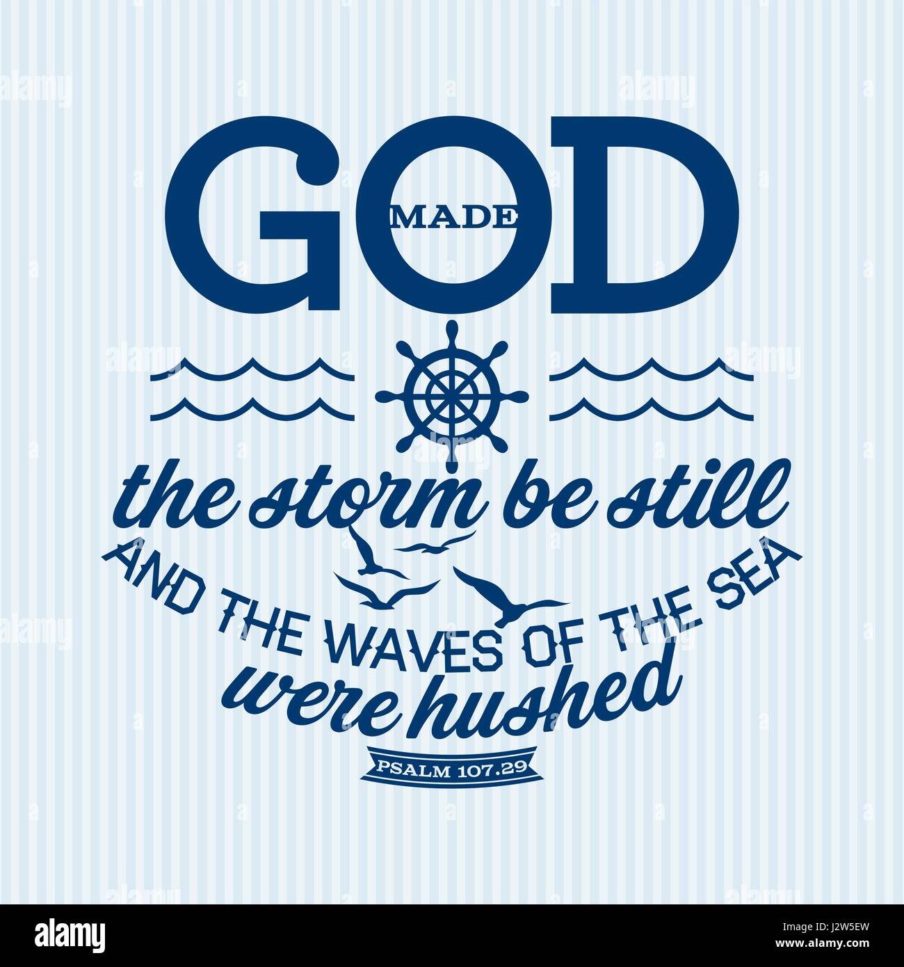 Christ in the storm Stock Vector Images - Alamy