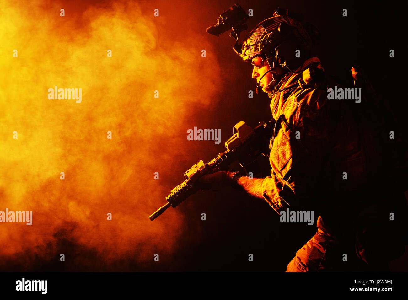 Army Ranger in field Uniforms Stock Photo - Alamy