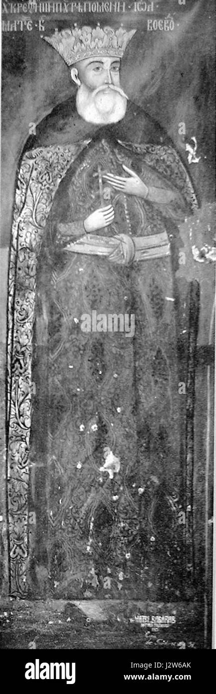 A historical reference to Matei Basarab, likely referring to a ...