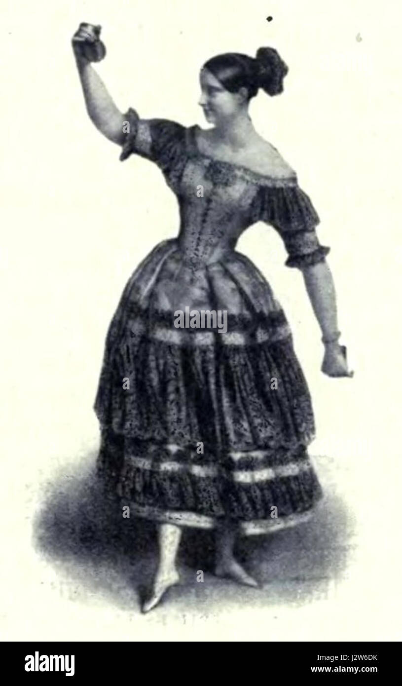 This reference pertains to Fanny Elssler, a famous 19th-century ...