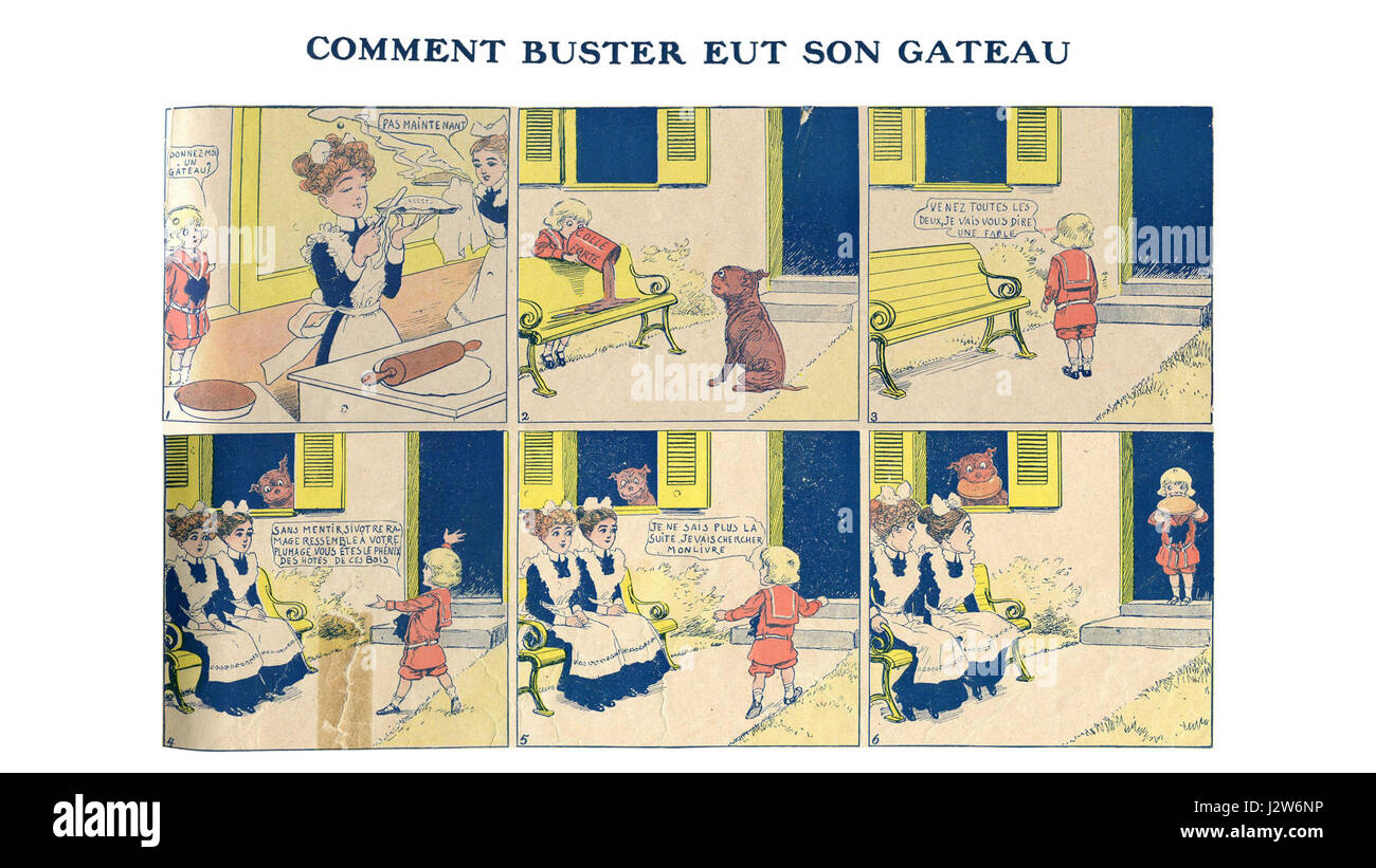 - Buster Brown chez lui 06a Stock Photo - Alamy