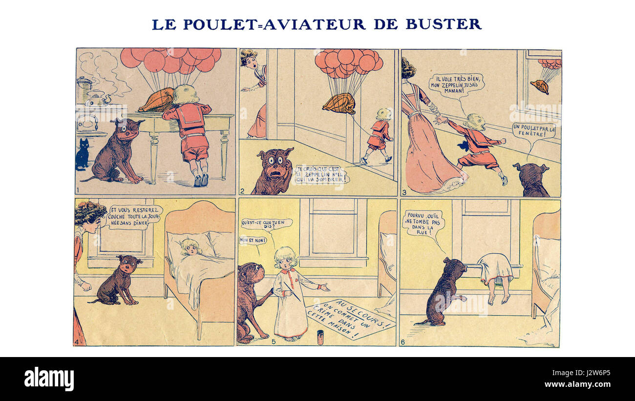 Buster Brown, a popular character in early 20th-century American comic ...