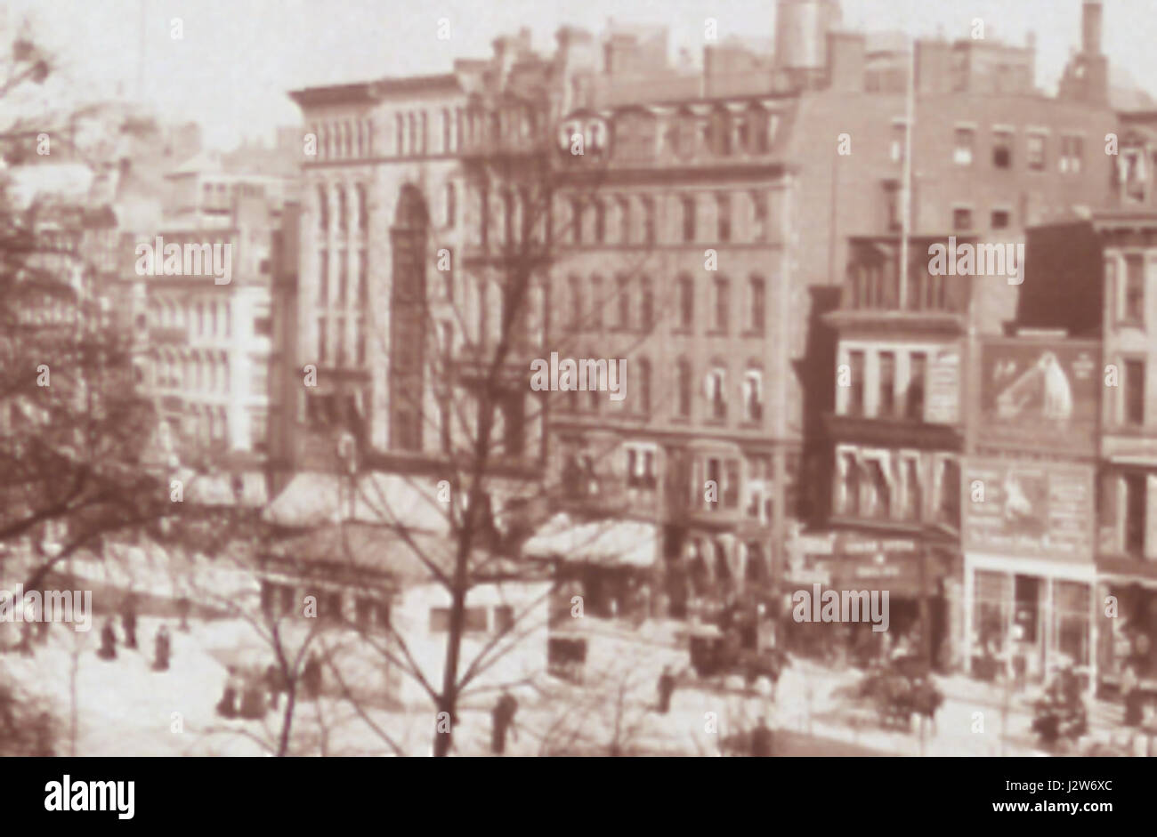 This 1903 panoramic view, captured by E. Chickering, depicts Boston ...