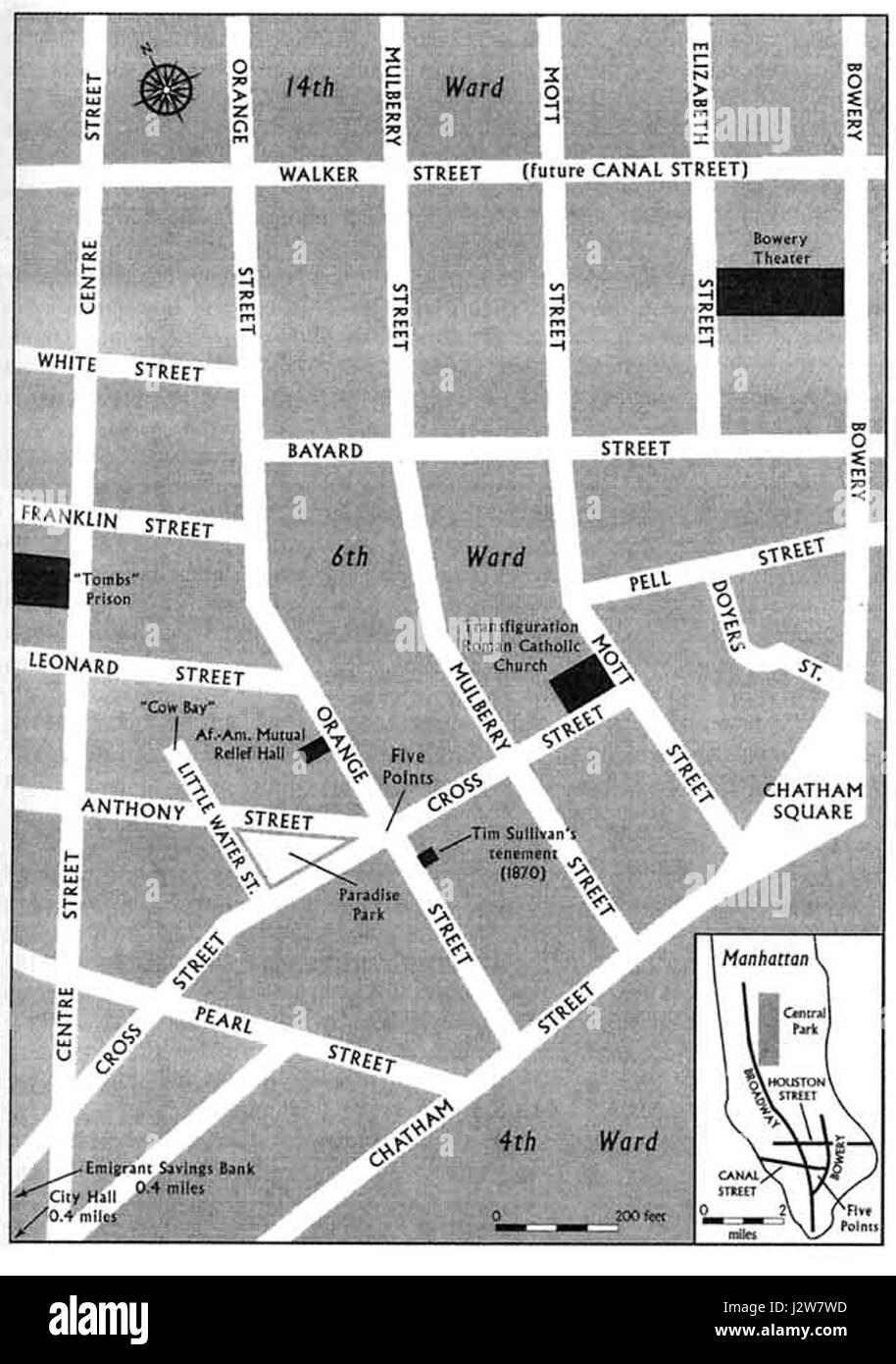 Five points map hi-res stock photography and images - Alamy