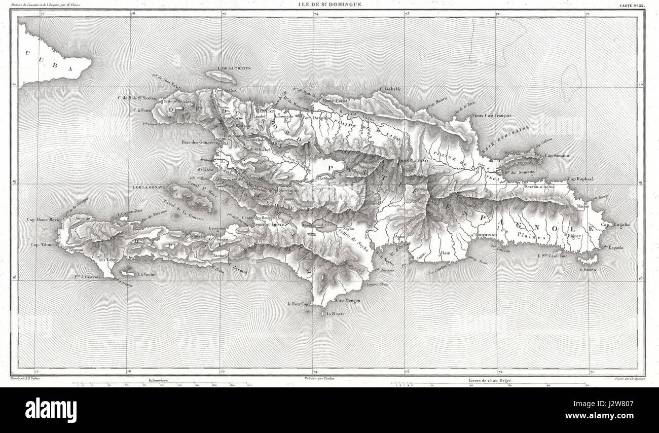 Modern Map Of Haiti
