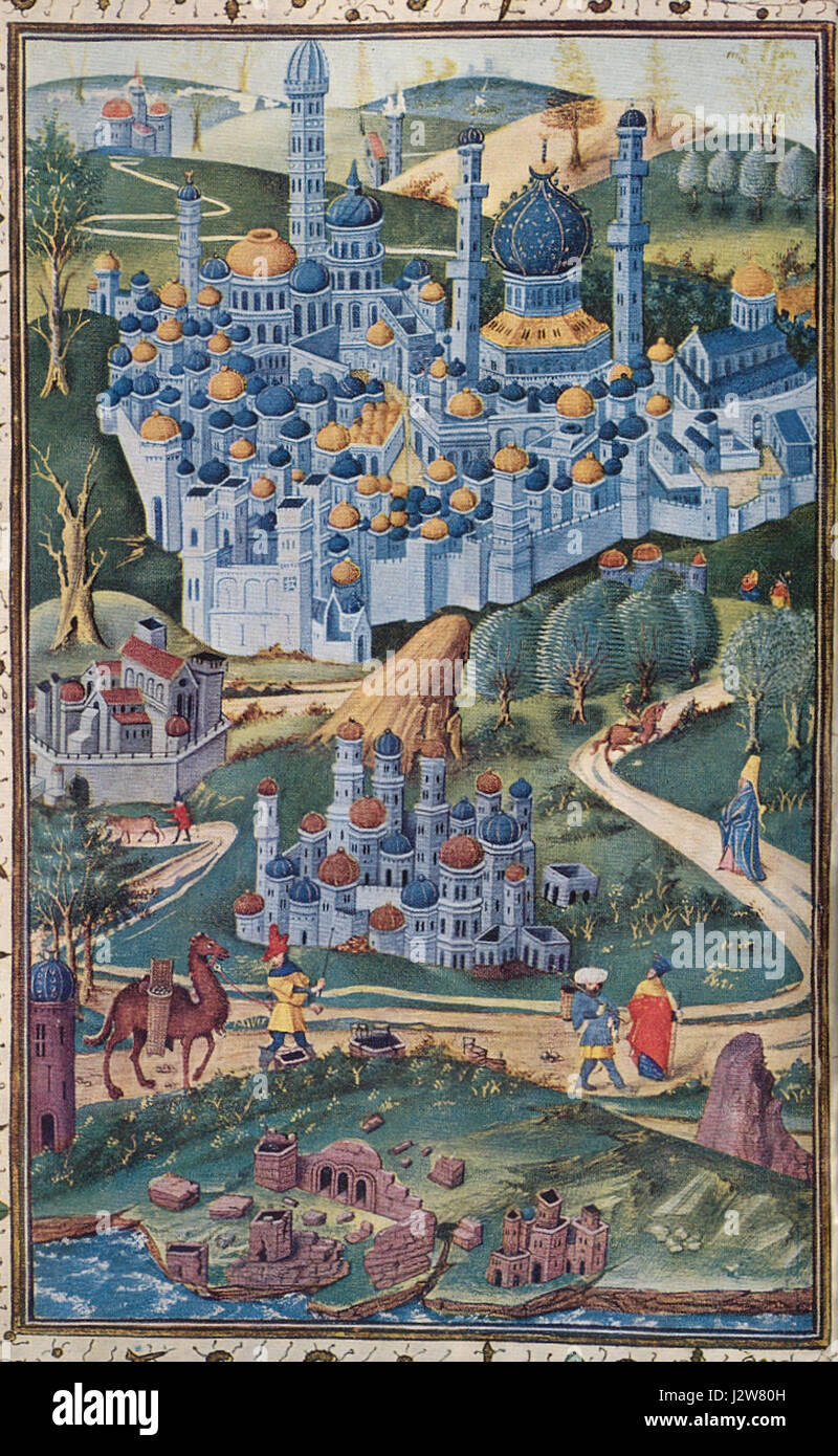 The 'Descriptio Terrae Sanctae' is a medieval map or manuscript dating ...