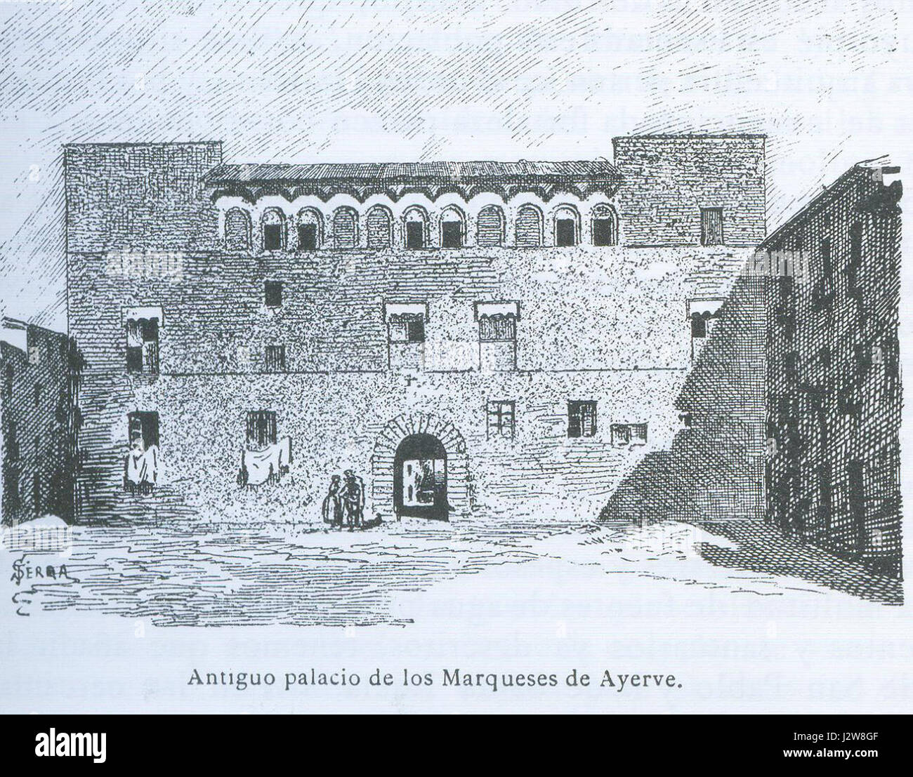 The Palacio de Ayerbe is a historic building located in the town of ...