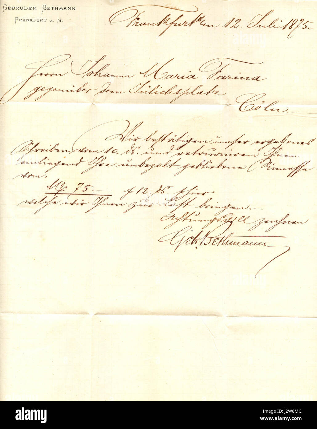 Bethmann family hi-res stock photography and images - Alamy