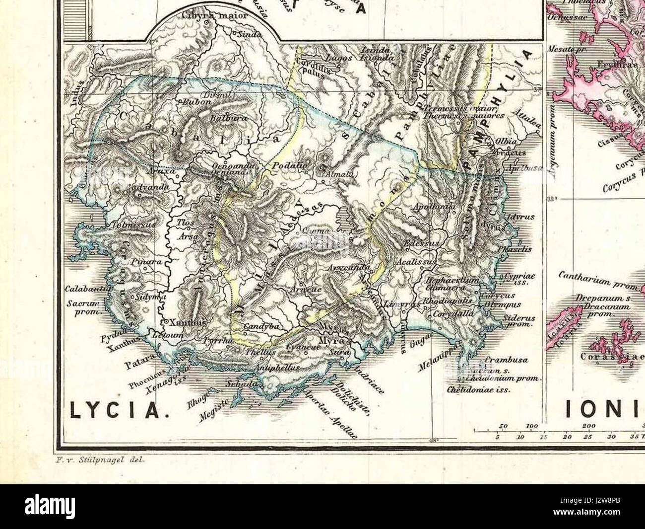 This map from 1865 by Spruner provides a detailed look at Asia Minor ...