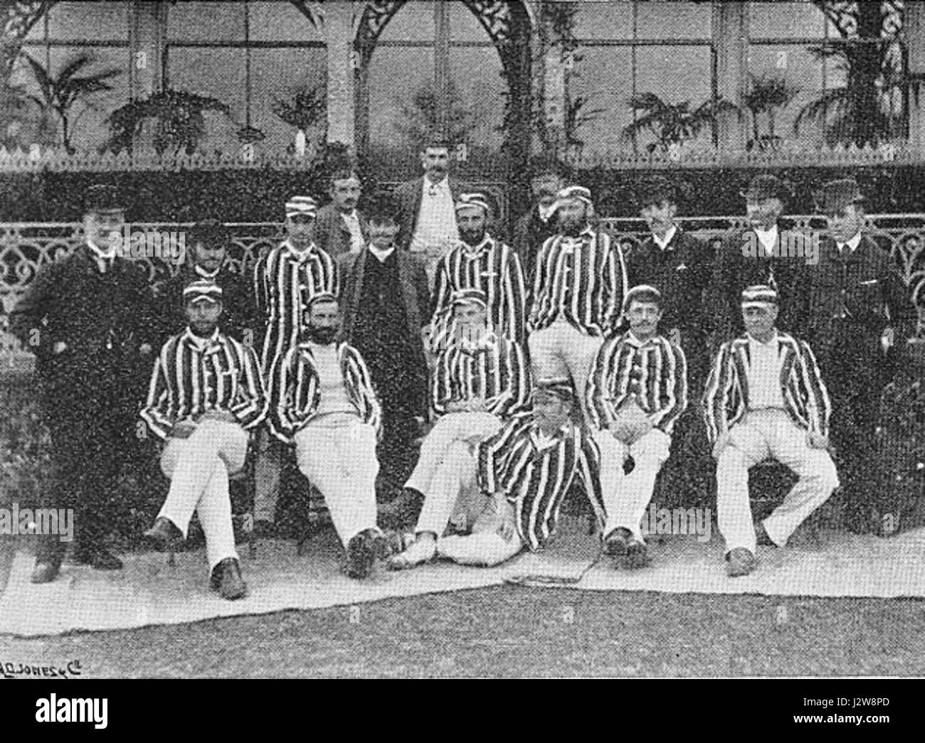 1886 Australia national cricket team Stock Photo - Alamy